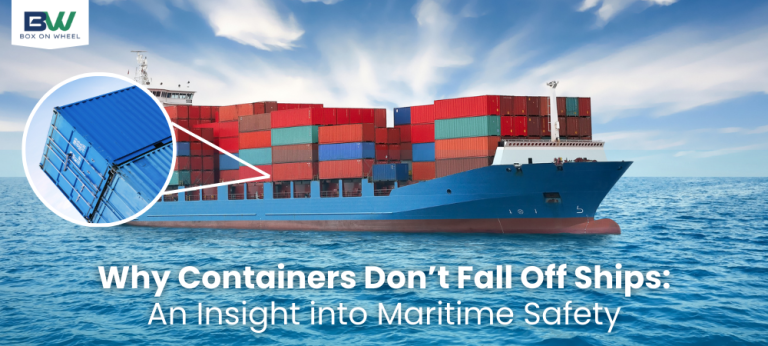Why Containers Don’t Fall Off Ships: Maritime Safety Explained